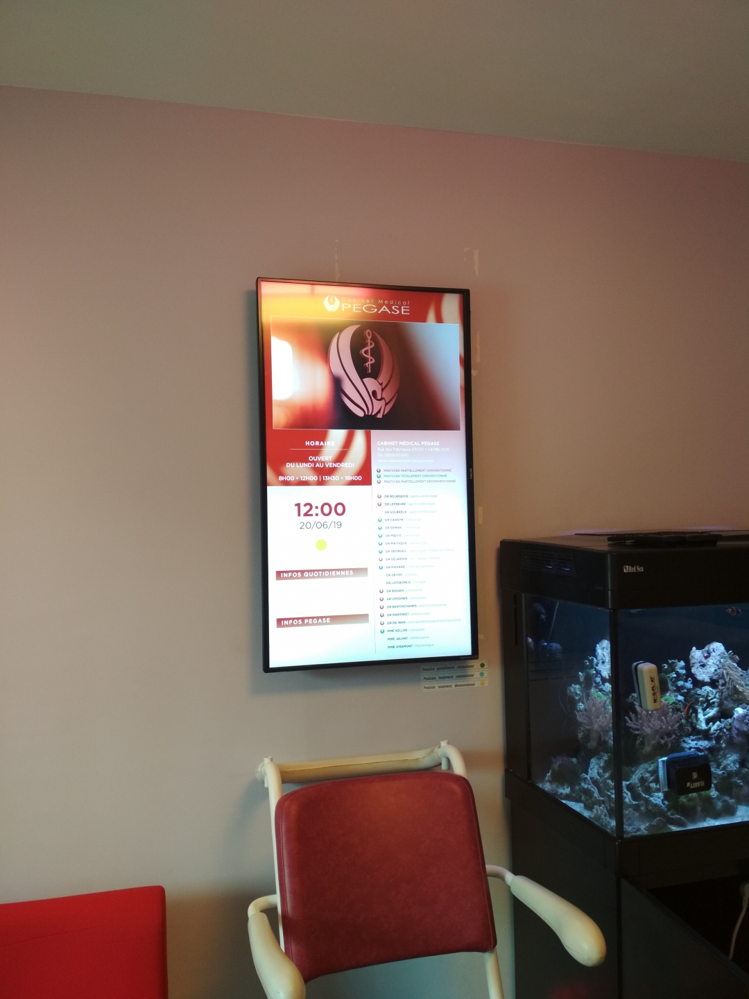 Ecrans affichage dynamique | Pégase | Gembloux | Expansion TV